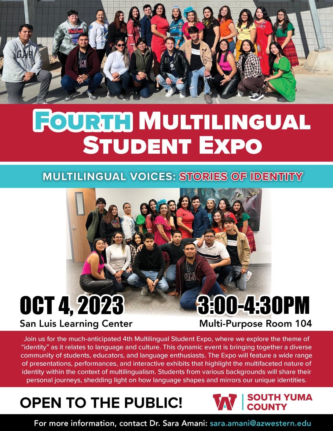4th Multilingual Student Expo | Arizona Western College